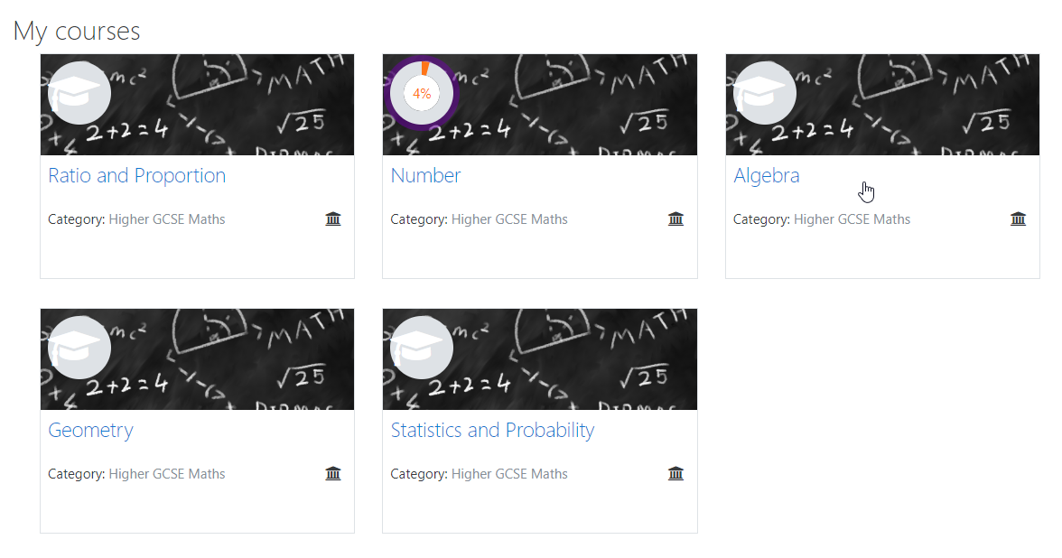 Dashboard – Absolutemaths Self Study